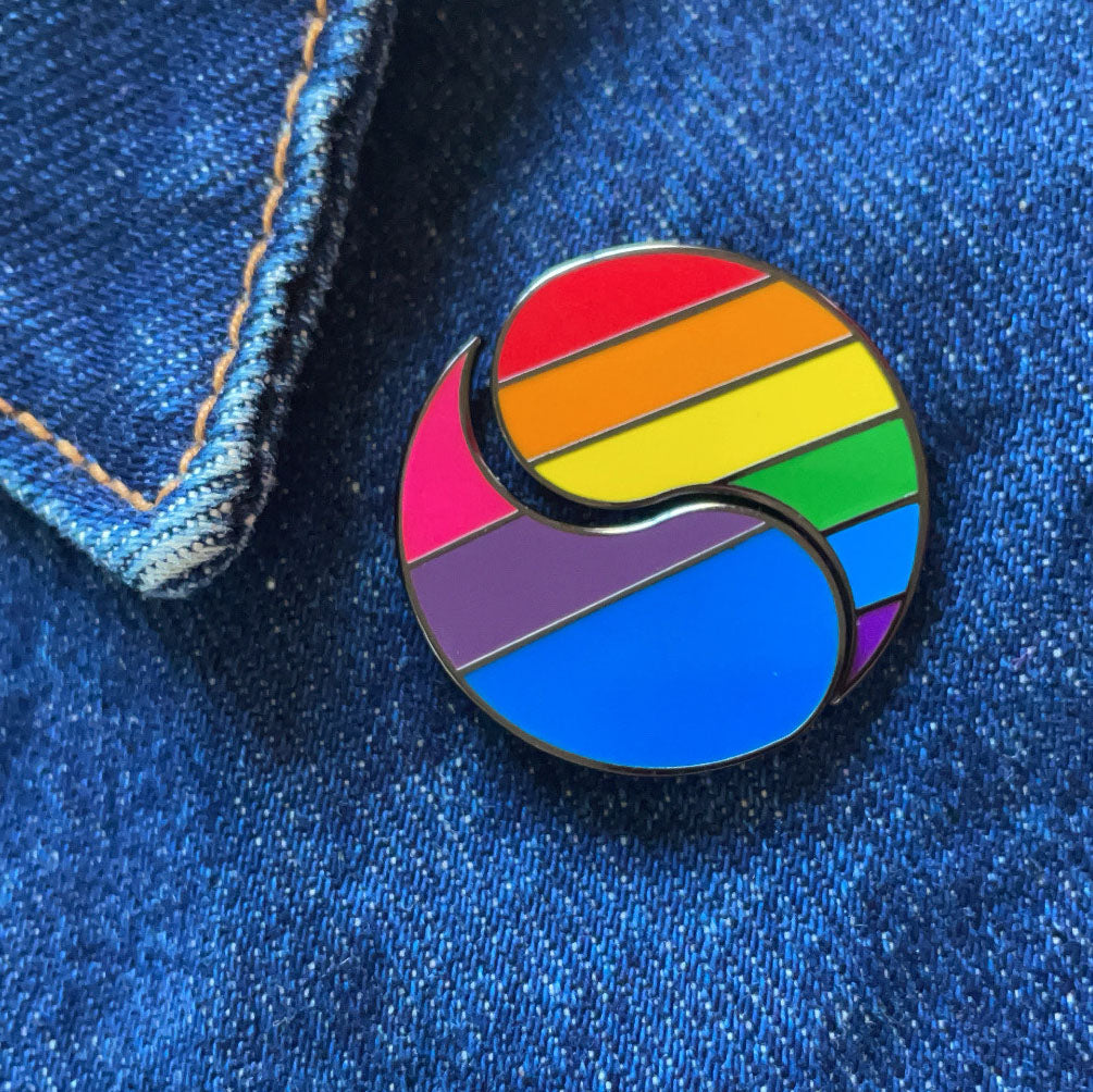 Customizable Pride Pin (Single Half) – Pin-Ace