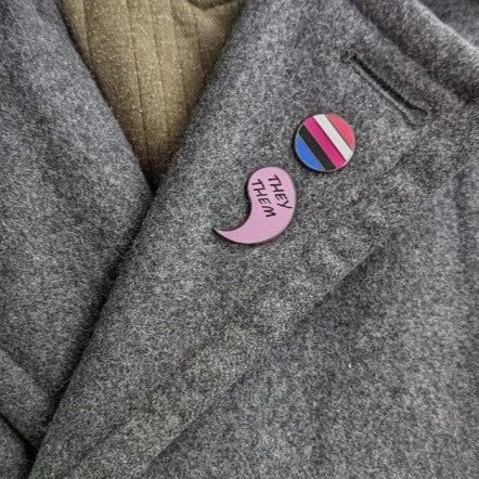 Customizable Pride Semicolon Pin – Pin-Ace